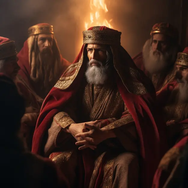 AI generated pictures of Esther, Chapter: 3 | BiblePics