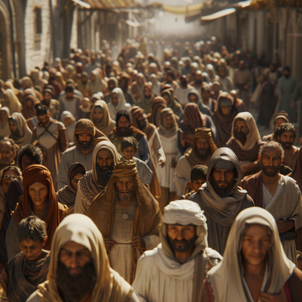 AI generated pictures of Exodus, chapter: 1, Verse: 7 | BiblePics