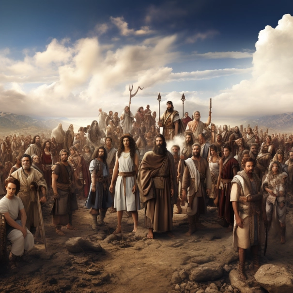 AI generated pictures of Genesis, Chapter: 36 | BiblePics