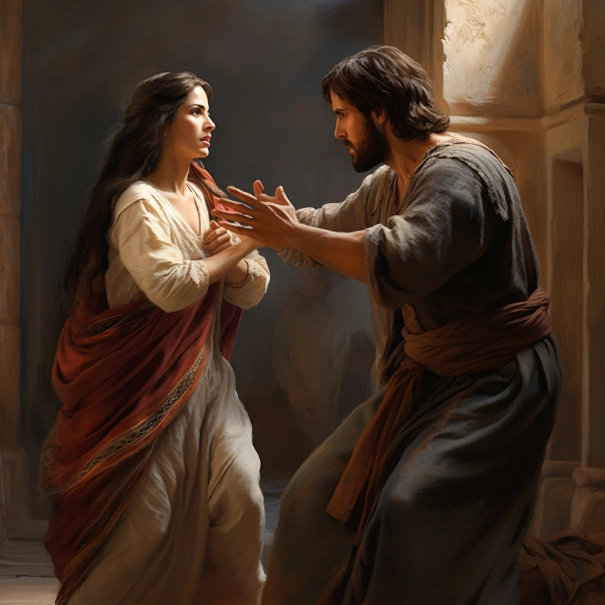 AI generated pictures of Genesis, Chapter: 39 | BiblePics