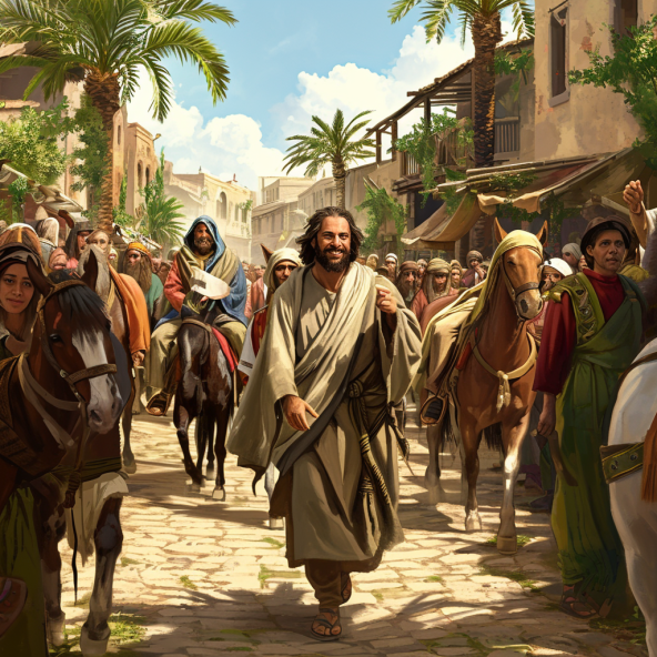 AI generated pictures of Luke, Chapter: 19 | BiblePics