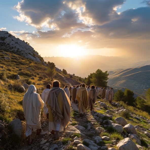 AI generated pictures of Luke, Chapter: 9 | BiblePics