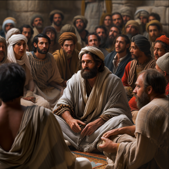 AI generated pictures of Matthew, Chapter: 19 | BiblePics