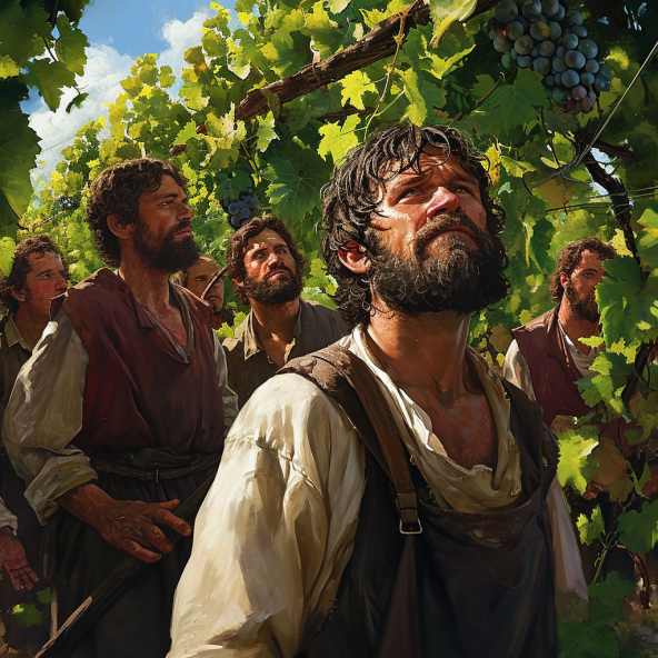 AI generated pictures of Matthew, Chapter: 20 | BiblePics