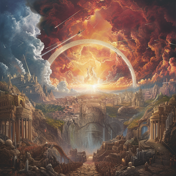 AI generated pictures of Revelation, Chapter: 20 | BiblePics