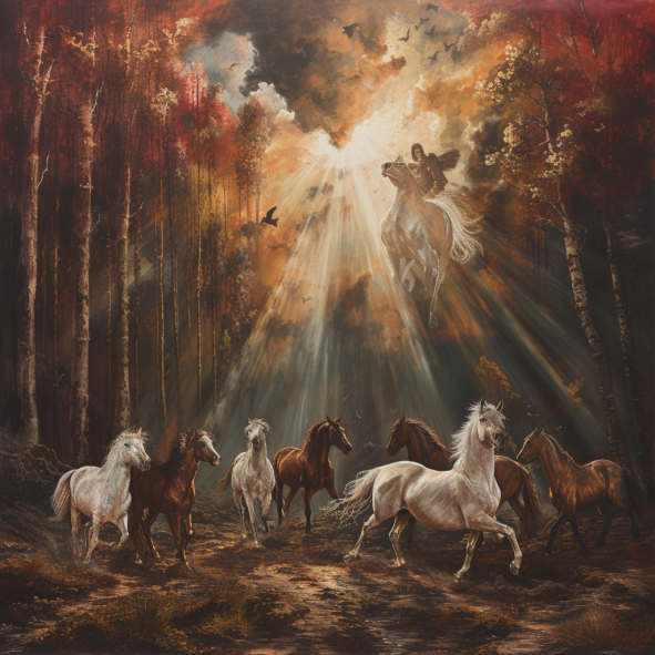 AI generated pictures of Zechariah, Chapter: 1 | BiblePics